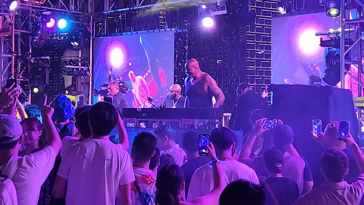 Legend DJ Pool Party @ Wynn Palace #shaq #djamberna #edm #macau [Day 2 ...