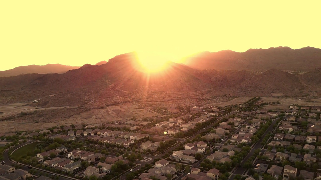 Verrado Flyover (Sunset) 5/4 - YouTube