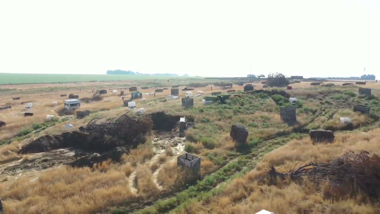 Airsoft Field at The Lead Farm in September - YouTube