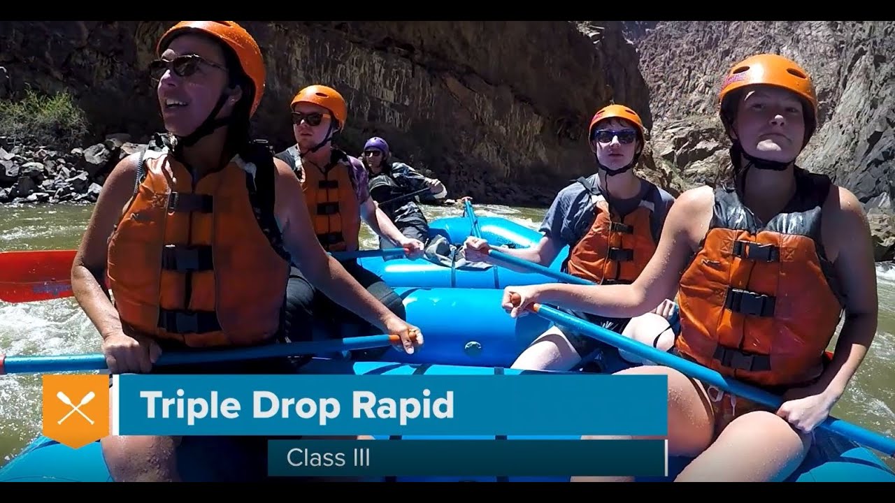 Triple Drop Rapid - YouTube