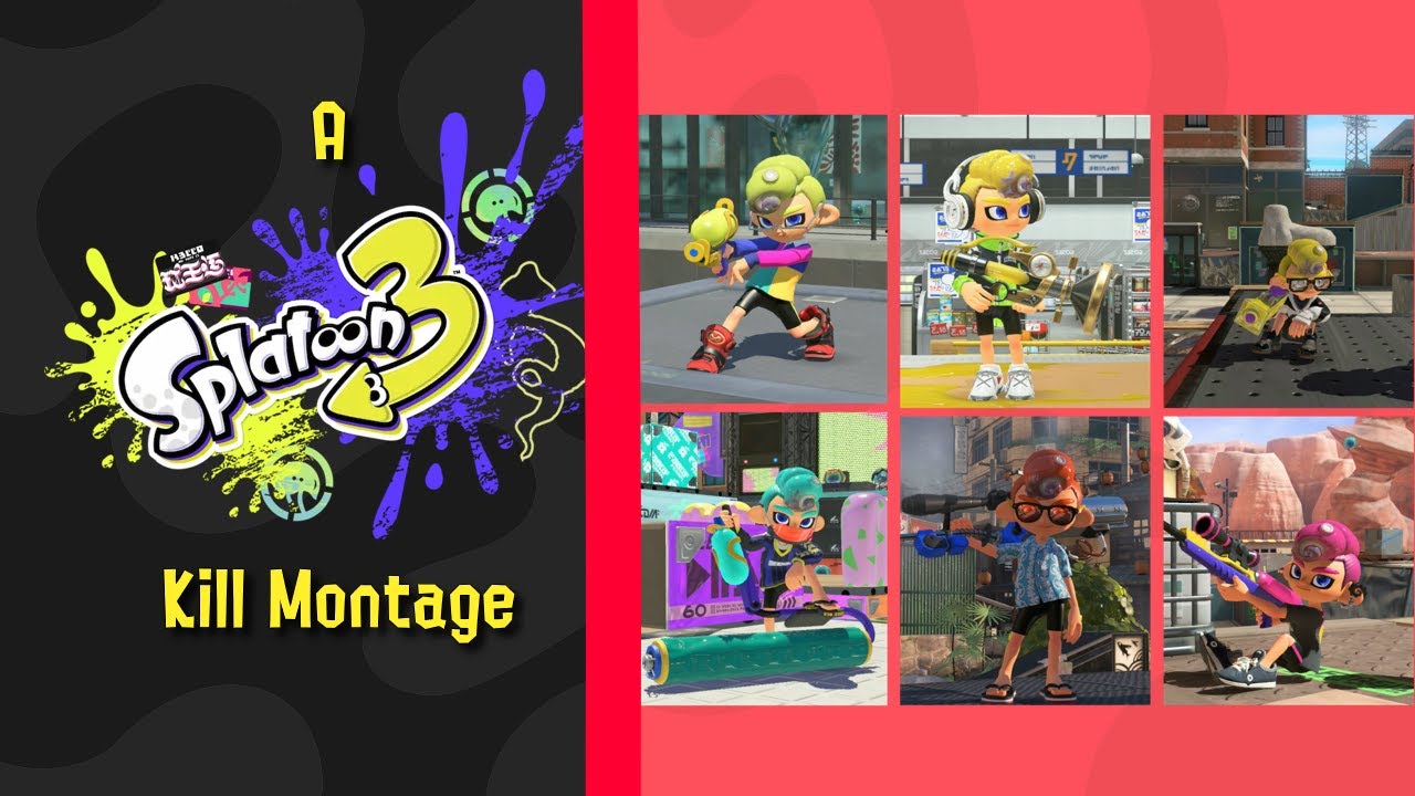 A Compilation of Kills in Splatoon 3 - YouTube