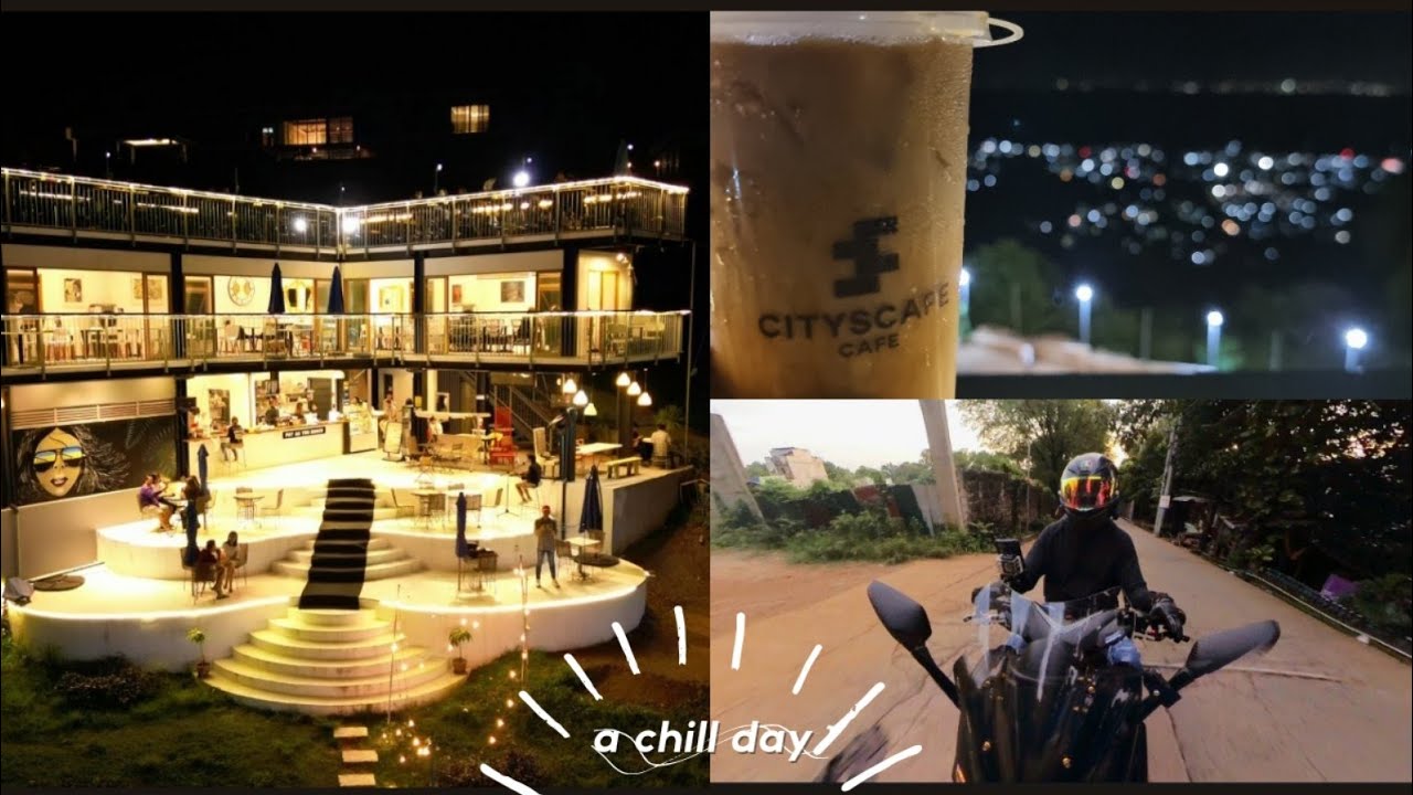 CITYSCAPE CAFE I ANGONO RIZAL l Day to Night! - YouTube