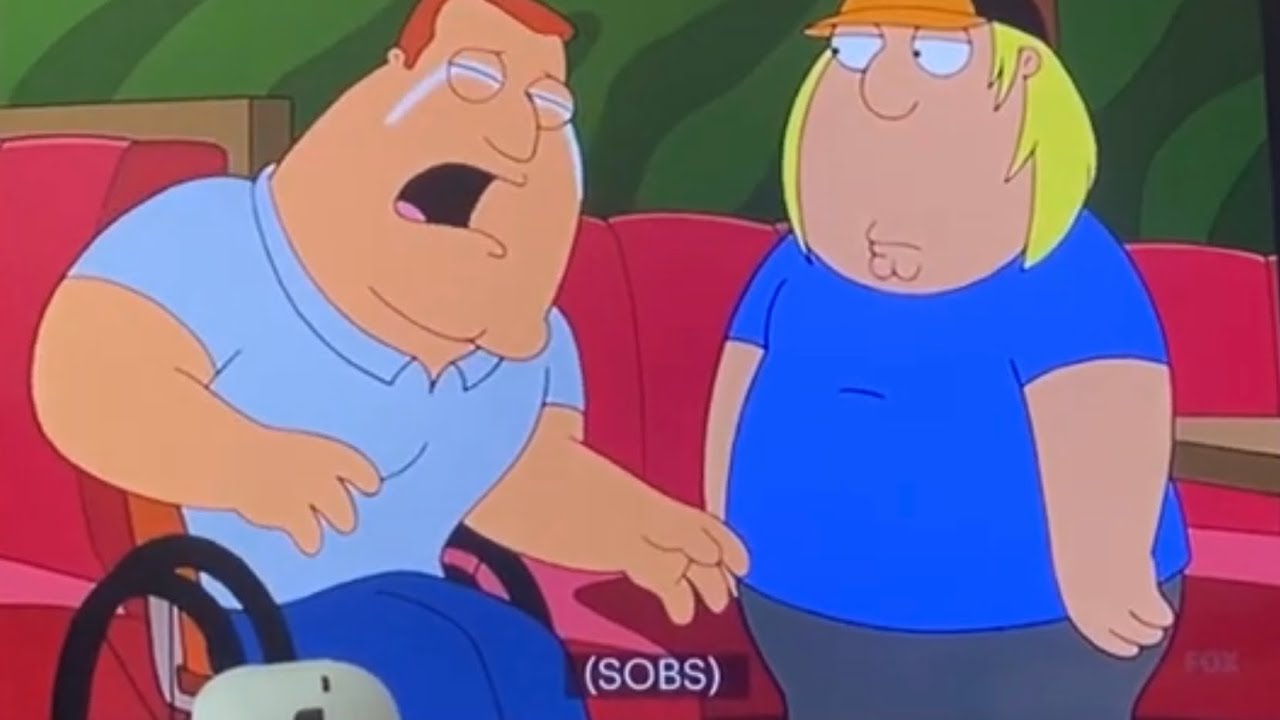 Family guy Chris makes Joe cry and ends up being a ringtone - YouTube