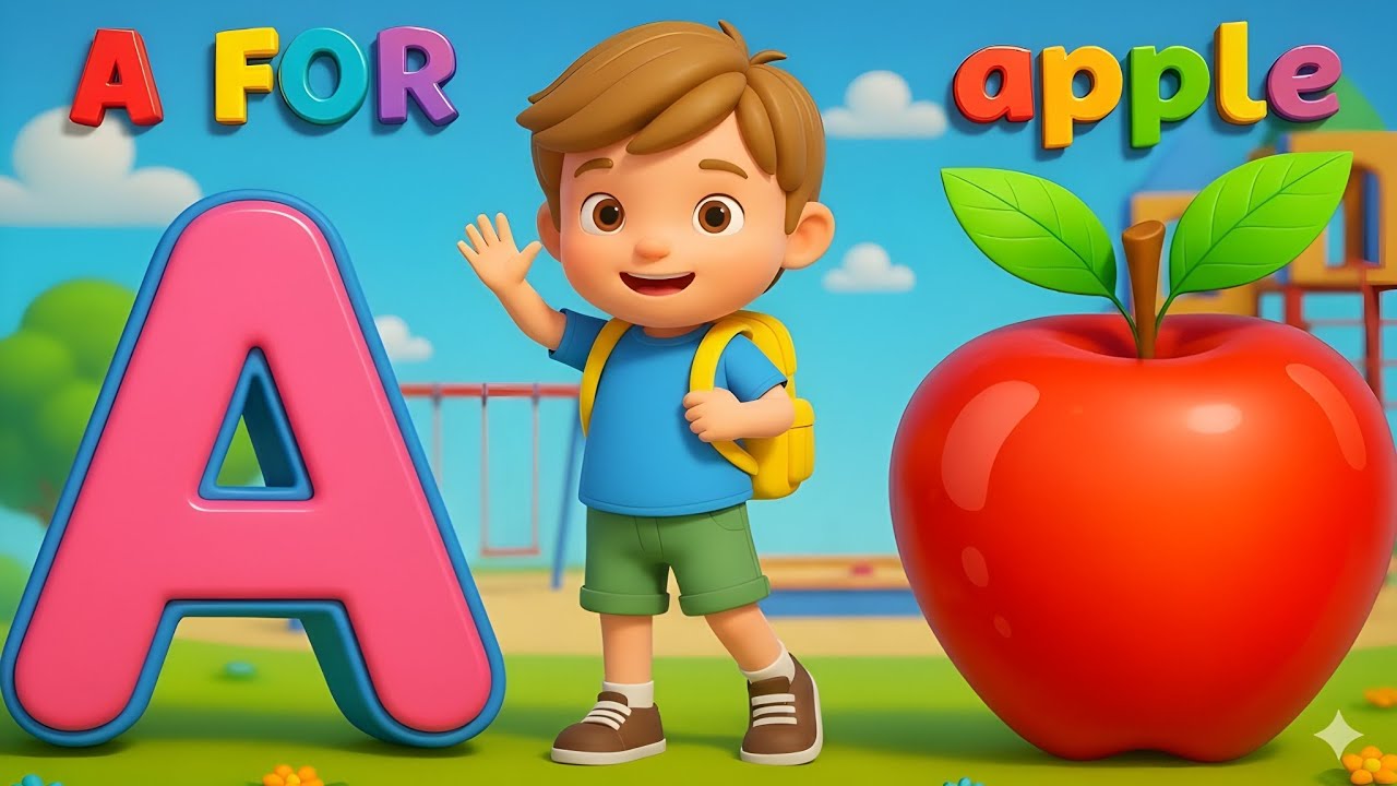 ABC Phonics Song for Kids & Babies 🍎 | phonics song for kids and babies ...