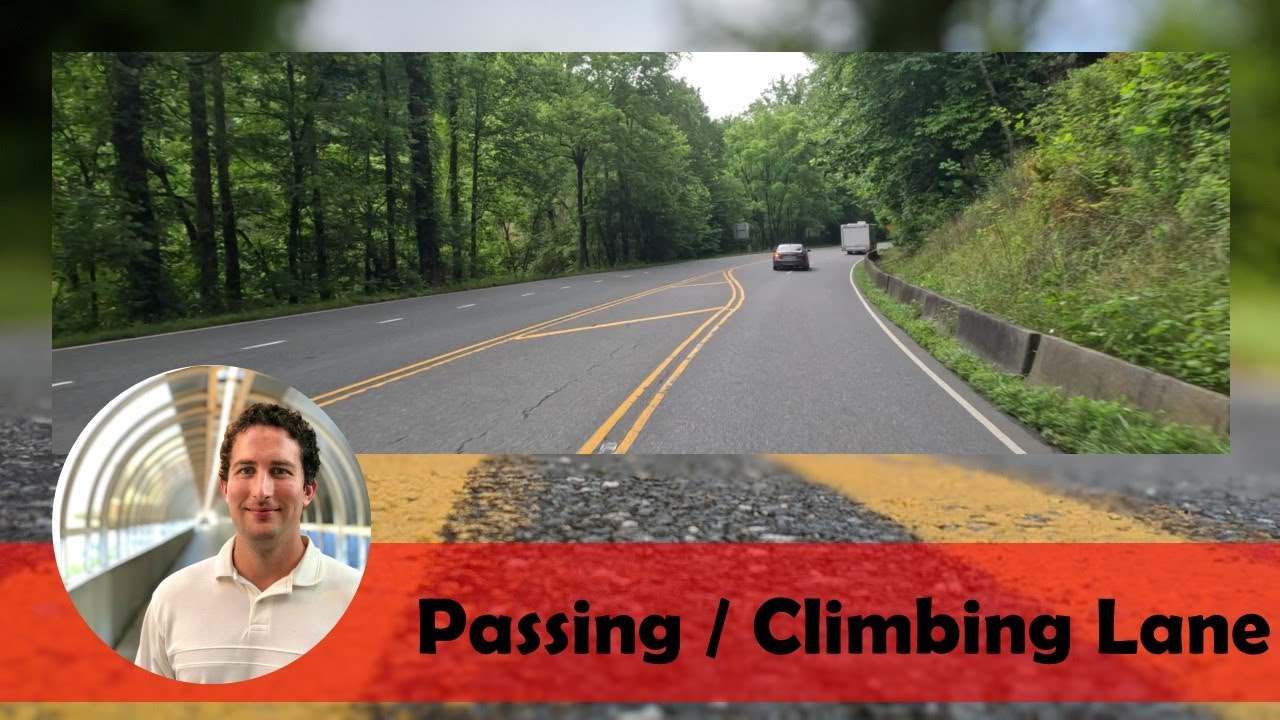 Passing / Climbing Lane on US74 - YouTube