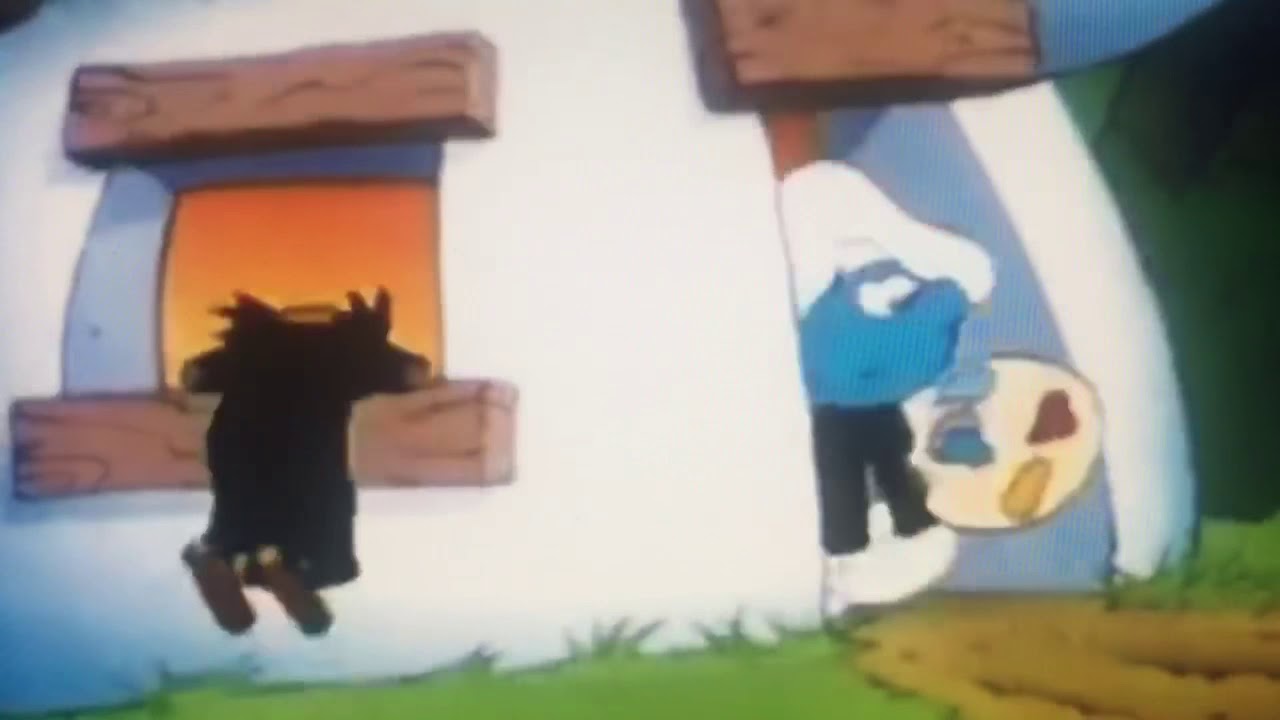 Smurfs gargamel’s dummy - YouTube