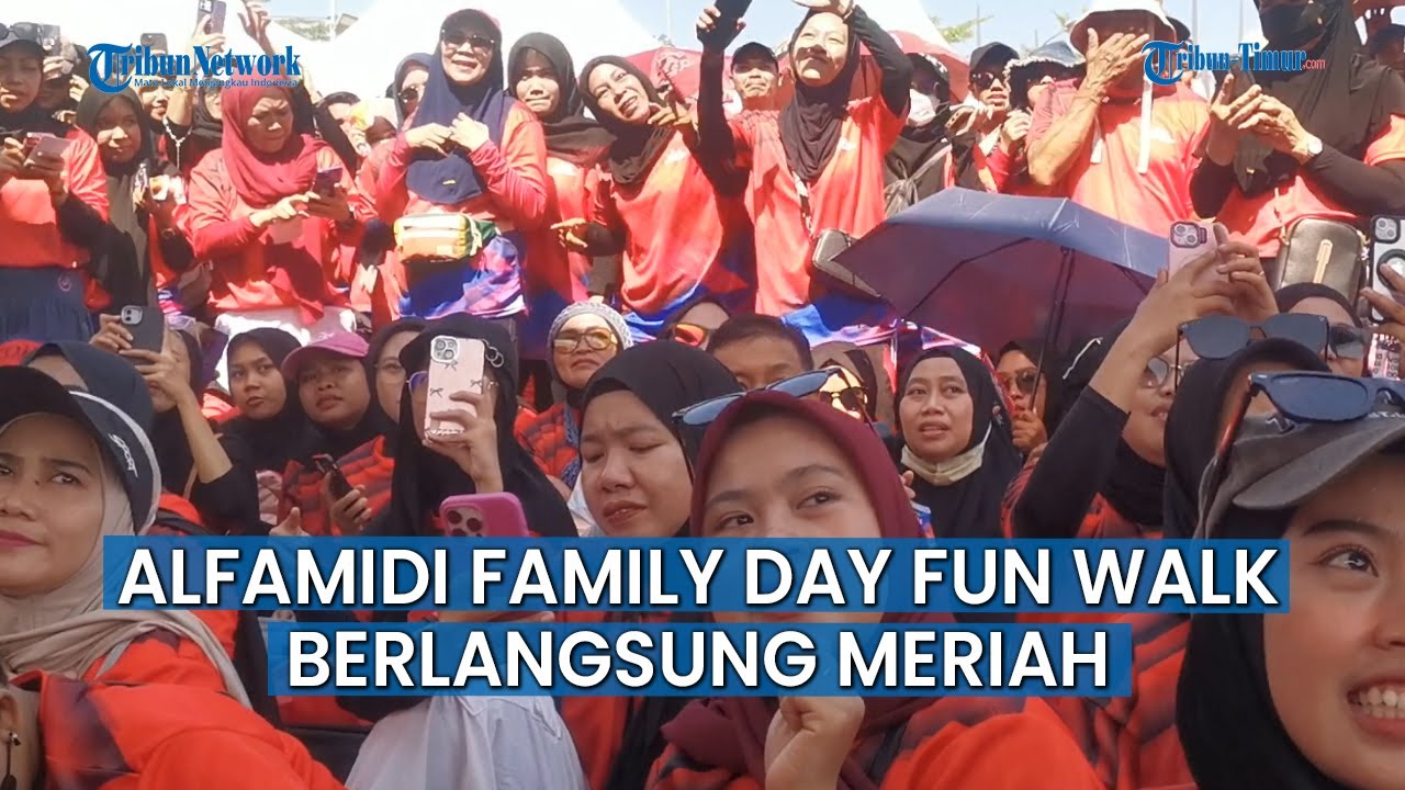 Meriah! 5.000 Peserta Ramaikan Alfamidi Family Day Fun Walk 2025 di ...