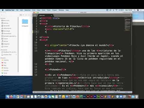 Enlazar un archivo CSS a HTML - YouTube