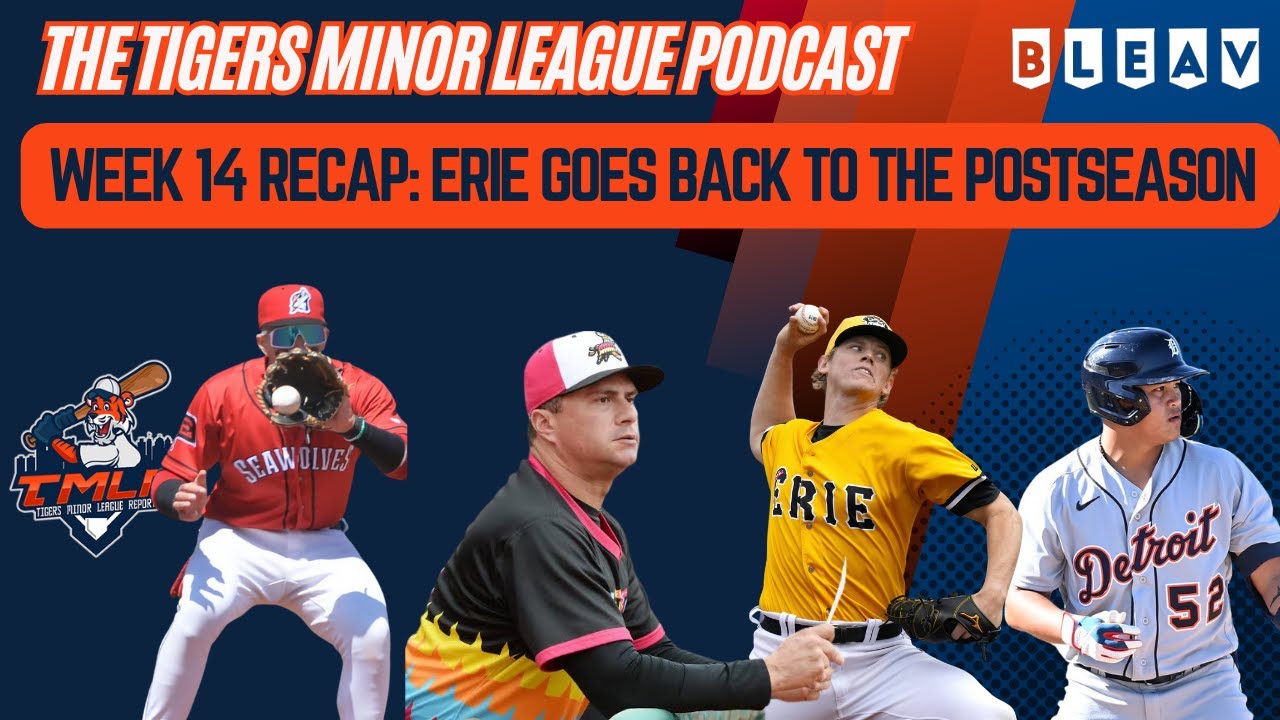 Week 14: Detroit Tigers ML Recap: Gabe Alvarez leads Erie back to the ...