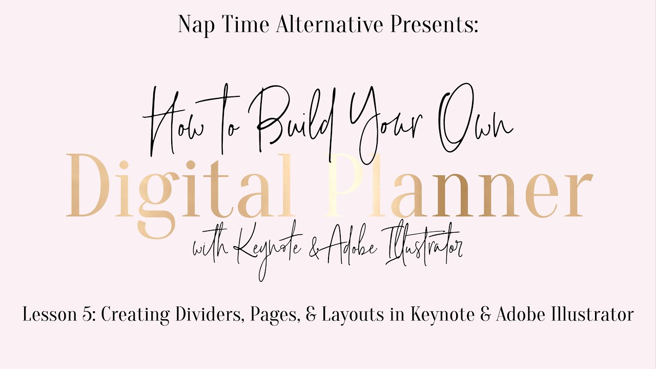 Build Your Own Digital Planner Series Lesson 5 Creating Dividers build-your-own-digital-planner-series-lesson-5-creating-dividers