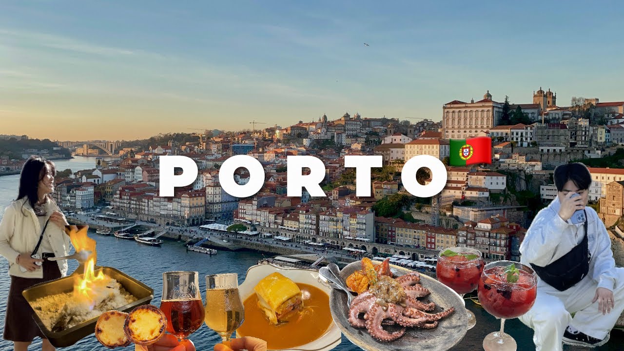 포르투갈 신혼여행 브이로그 마지막편🇵🇹ㅣ포르투 일몰 스팟ㅣ포르투 여행 코스ㅣ맛집 추천ㅣ마지막까지 나타 탈탈 털어 먹고 온 포르투