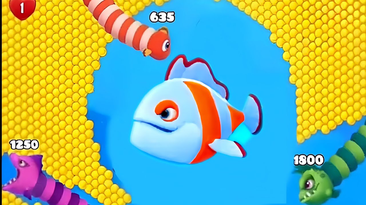 Fishdom Ads | Hungry Fish New Update [342] Fishdom Ads#fishdom - YouTube