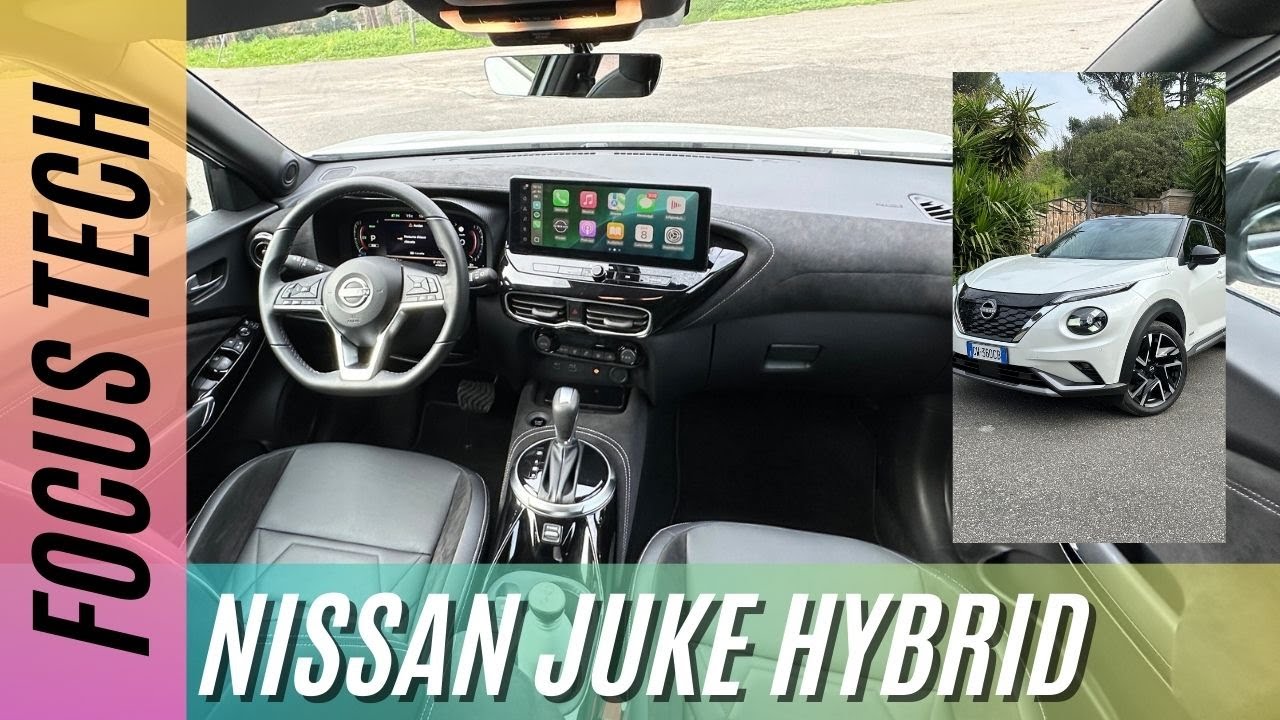 Nissan Juke Hybrid presenta un sistema di Infotainment innovativo ...