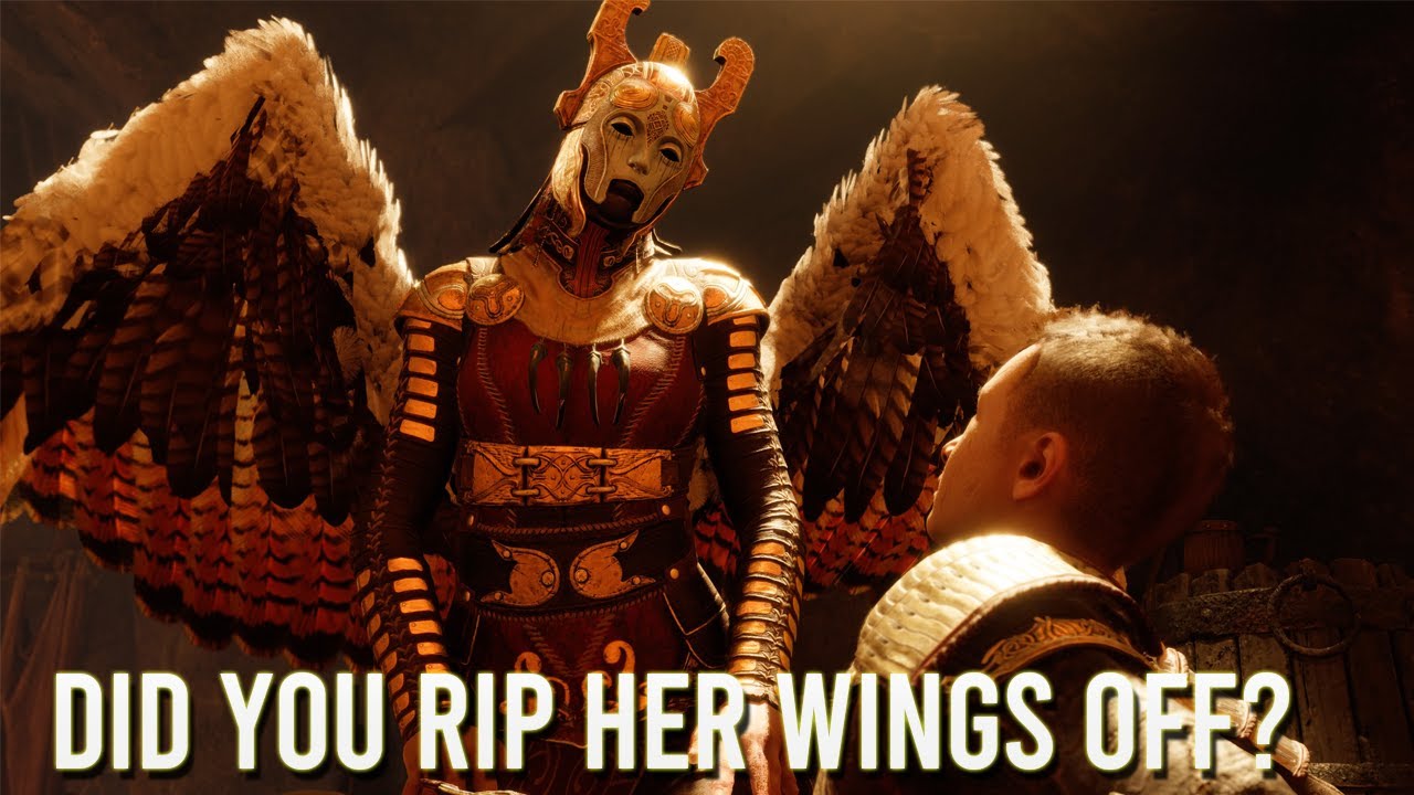 Shield Maidens Dialog BEFORE and AFTER Killing GNA God of War Ragnarok ...