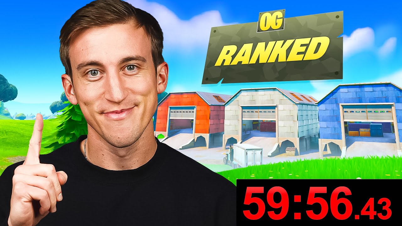 1 Hour of Fortnite OG Ranked - YouTube