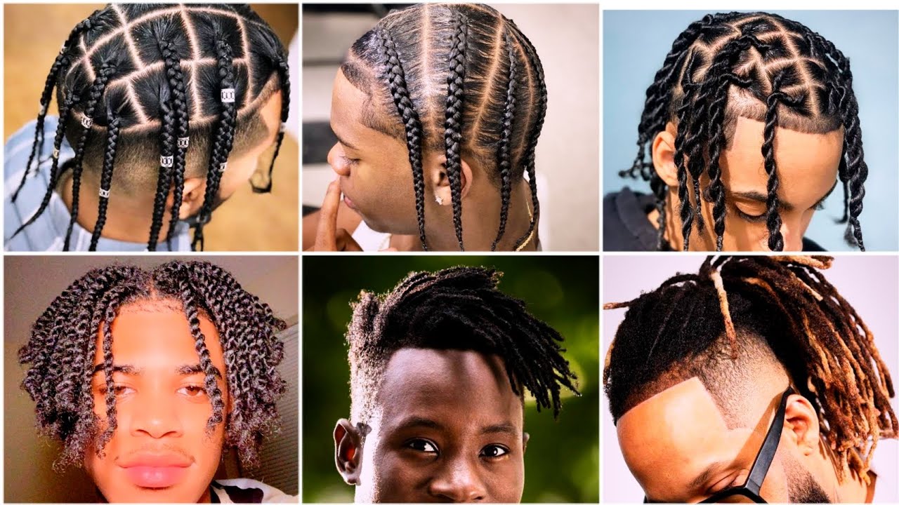 Trending Black Men Braids hairstyles for Young and Handsome Guys ...