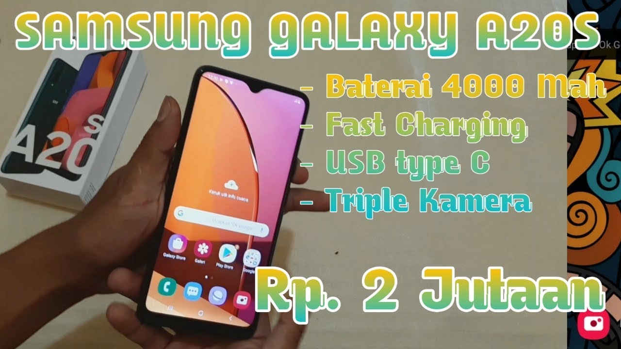 Samsung Galaxy a20s, Unboxing & Test Kamera - YouTube