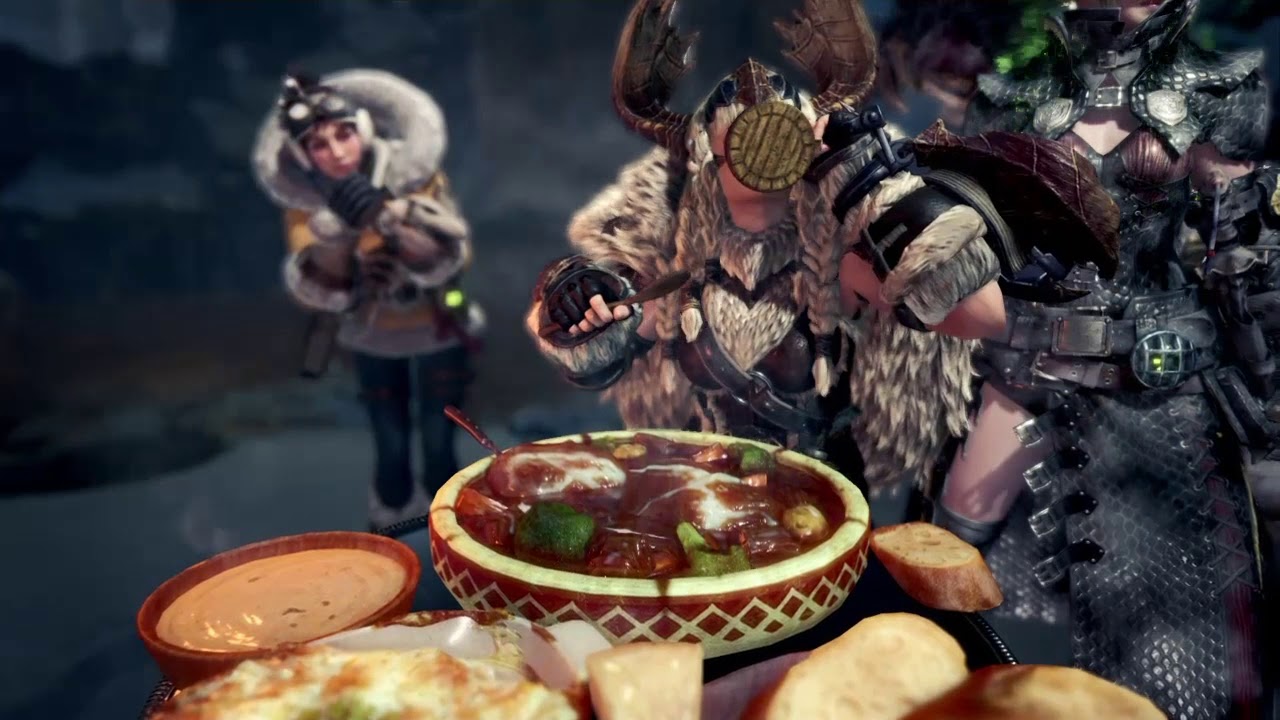 Monster Hunter: World Iceborne beta Moose Battle - YouTube