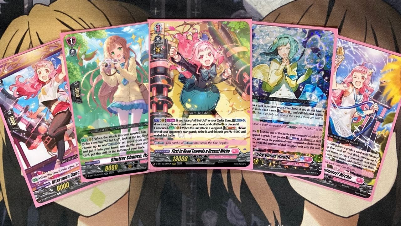 My Michu Cardfight Vanguard Deck Profile for November 2022 - YouTube