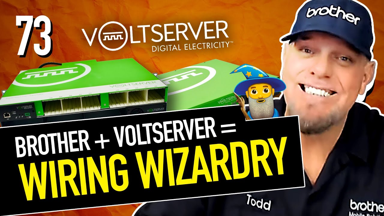 B.S. with Todd Ep 73: Brother + VoltServer = Wiring Wizardry - YouTube
