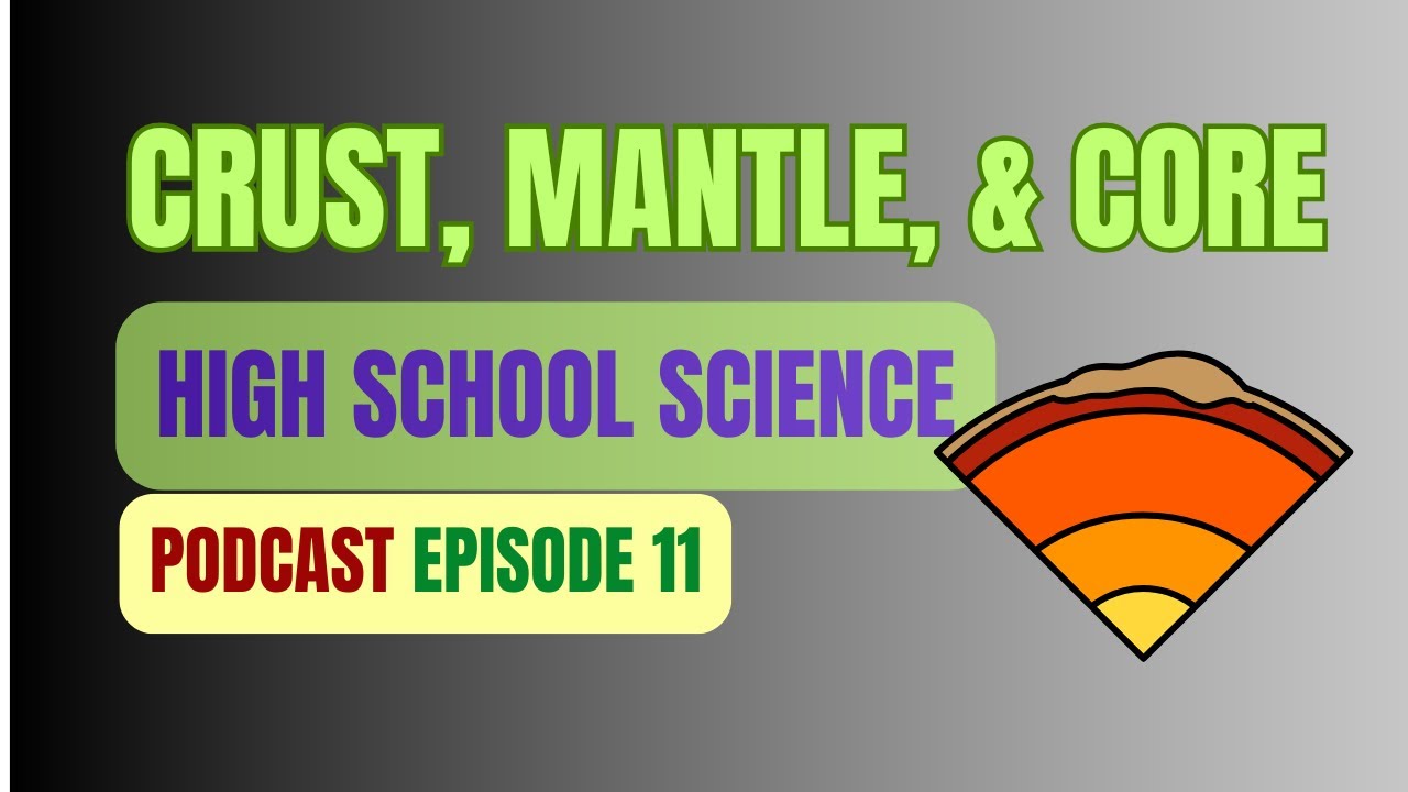 Science Podcast Ep11: Earth's Layers - Crust, Mantle, and Core - YouTube
