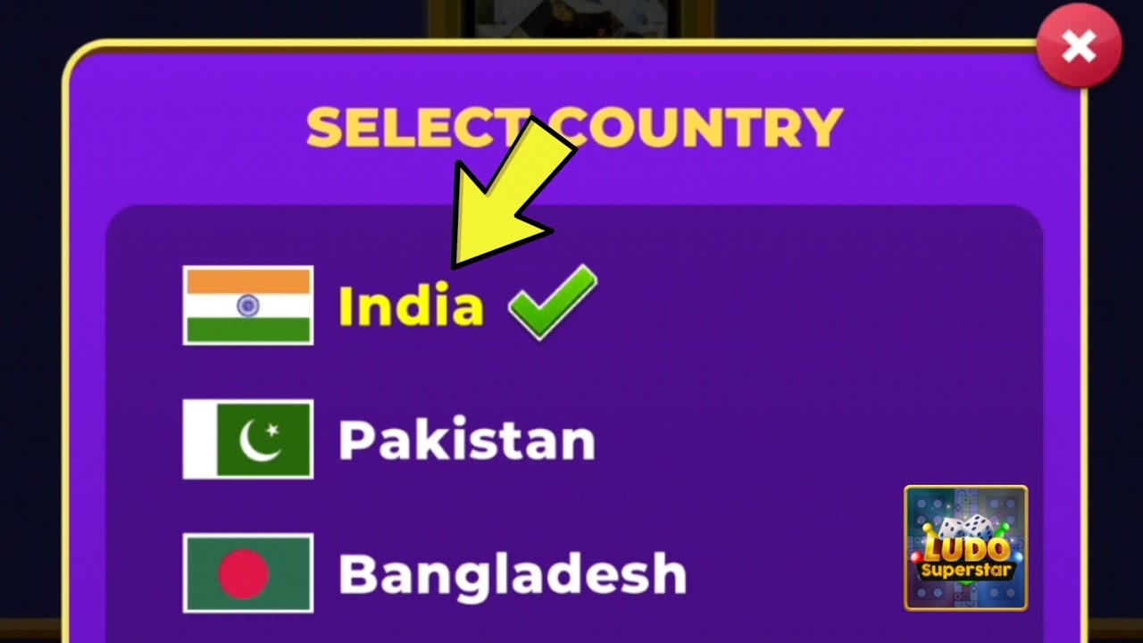 how to set profile country Ludo superstar game | Ludo superstar Mein ...