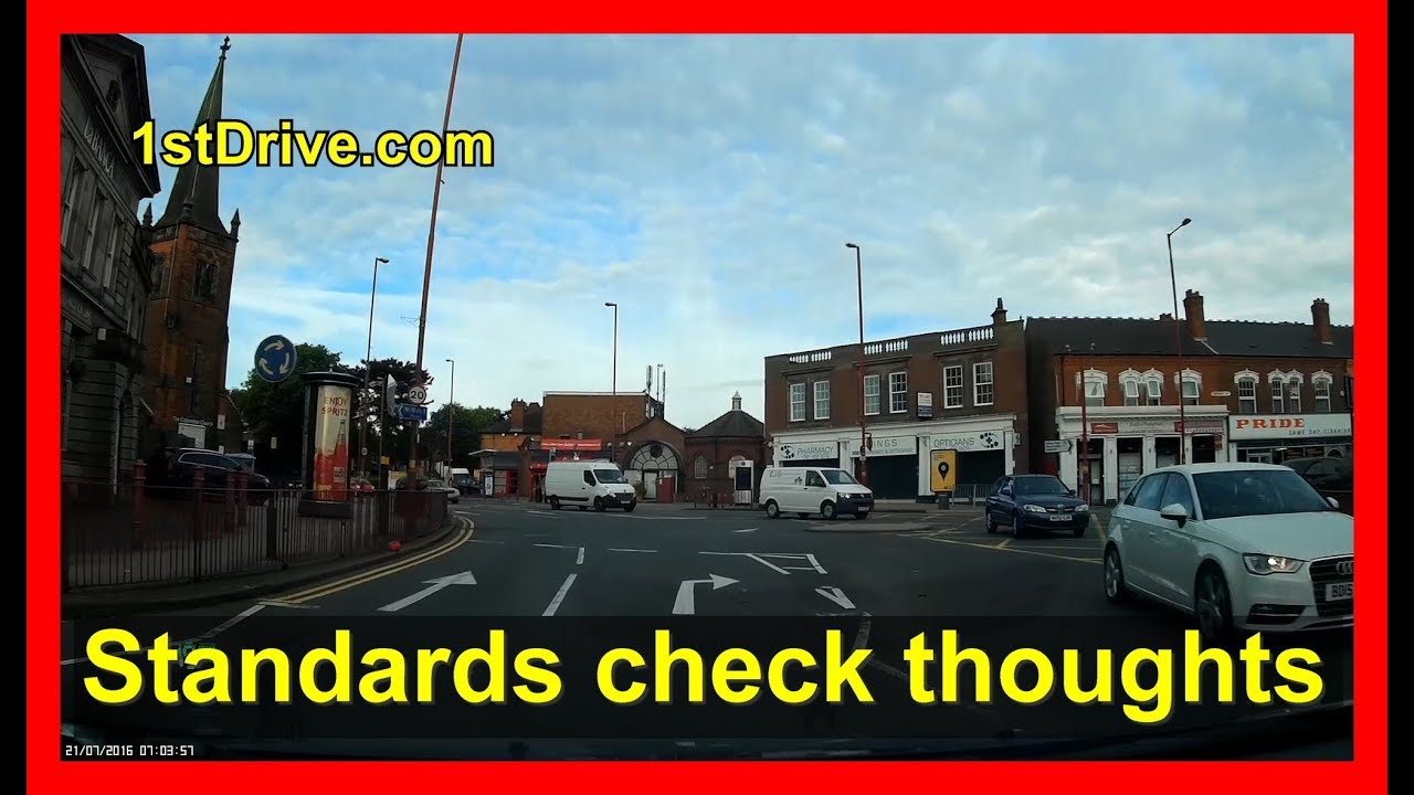 Paul's standards check Diary 9 - You don't have to be perfect to pass a ...