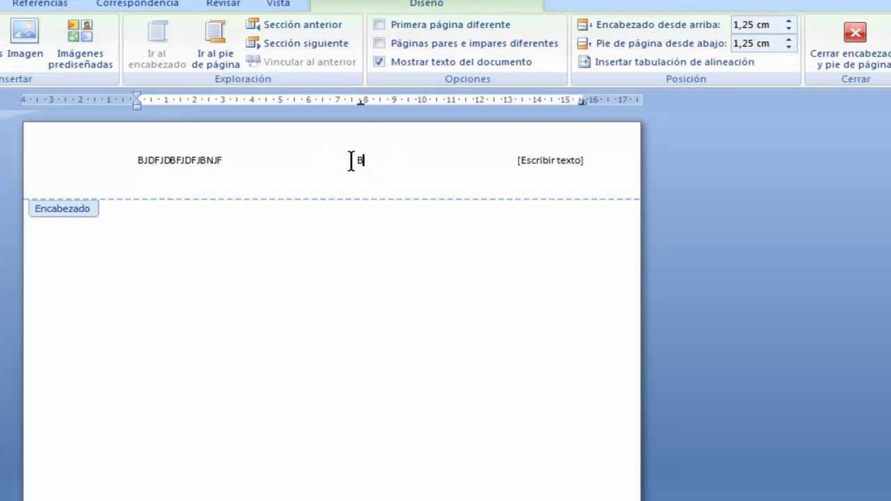 Word, hogyan lehet a fejléc és lábjegyzet könnyű - YouTube