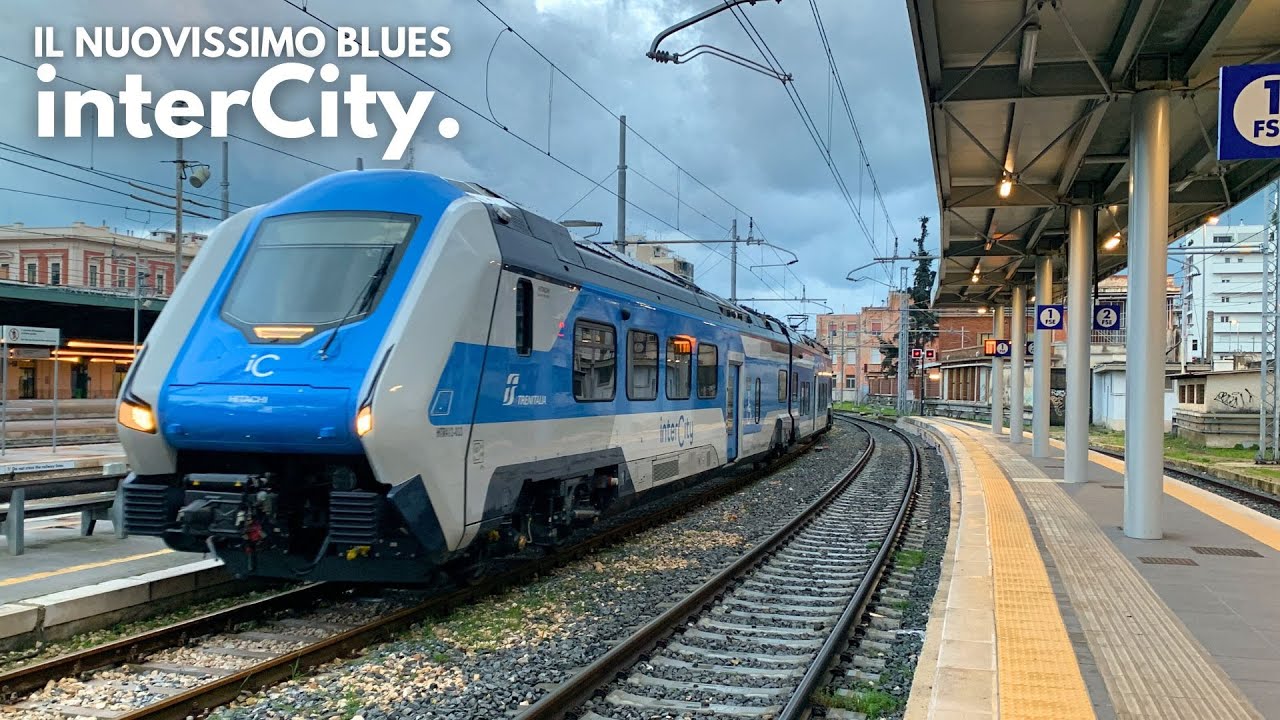 IL NUOVISSIMO BLUES INTERCITY MUOVE I PRIMI PASSI: LE CORSE PROVA in ARRIVO e PARTENZA da BARI ...