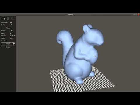 Leaven - Lightweight Surface and Volume Mesh Sampling Application for Particle-based Simulation ...