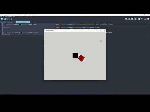 How to make a object rotate around another object GDevelop - YouTube