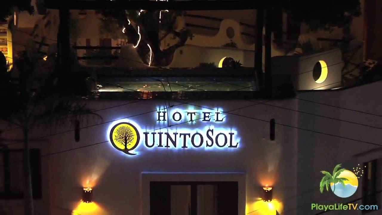 Hotel Quinto Sol, Playa del Carmen, Mexico - YouTube