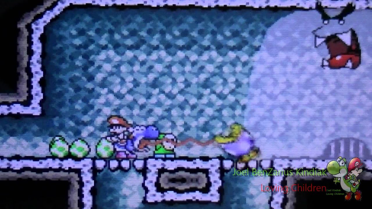 Yoshi's Island Walkthrough World 3-8: Naval Piranha's Castle - YouTube