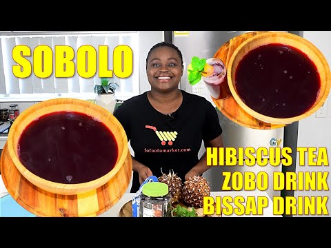 GHANA SOBOLO | SO BIG BIG |ZOBO DRINK | HIBISCUS TEA | BISSAP DRINK | HIBISCUS DRINK - YouTube