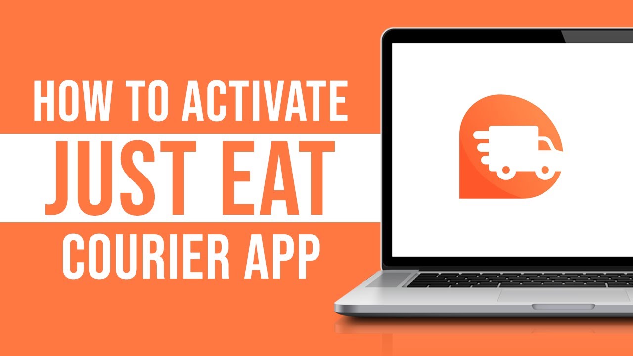 How To Activate Just Eat Courier App (2024) - YouTube
