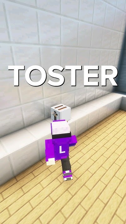 DZIAŁAJĄCY TOSTER w MINECRAFT #shorts - YouTube