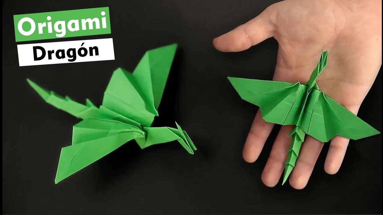 Cómo Hacer un Origami de Dragón Fácil - Tutorial Paso a Paso ...