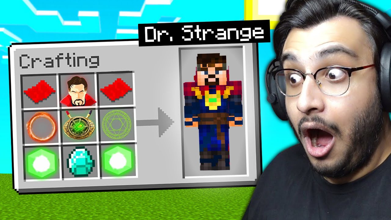I BECAME DR STRANGE IN MINECRAFT | RAWKNEE - YouTube