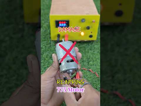 Fix Your 775 DC Motor | How to Repair a 775 DC Motor at Home #shorts #dcmotor #motor