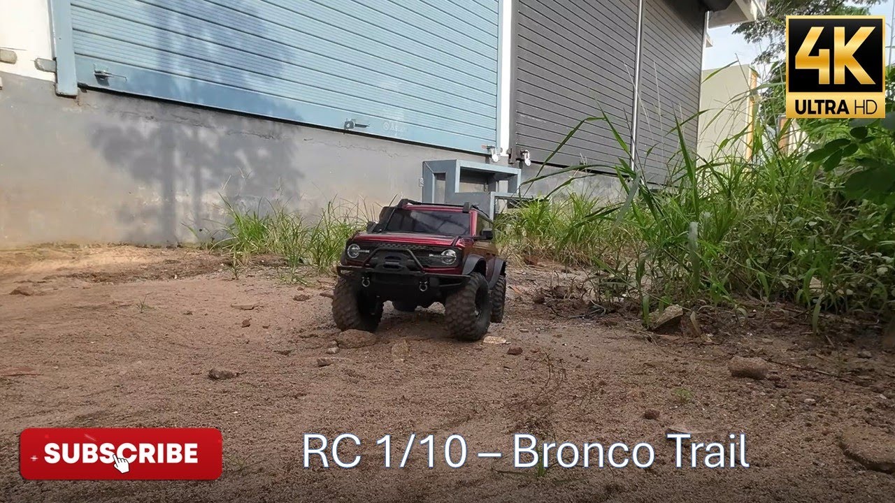 RC Crawler - Ford Bronco Trail 2 - #rccar #rccrawler #djiglobal # ...