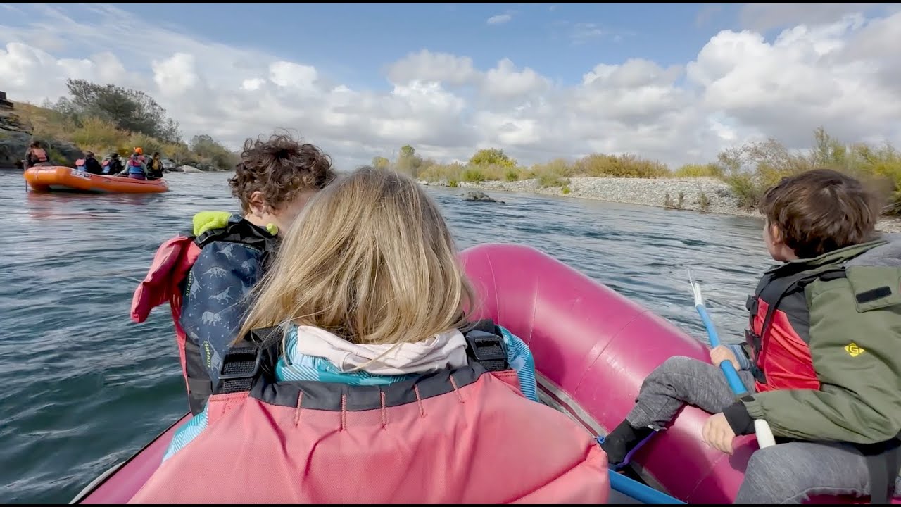 Family Rafting Trip; Yuba River. ' SYRCL’s Salmon Expeditions' - YouTube