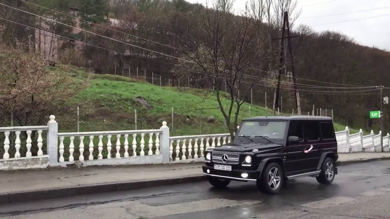 Wedding in Armenia. Mercedes G63 amg, G65 amg, Brabus - YouTube