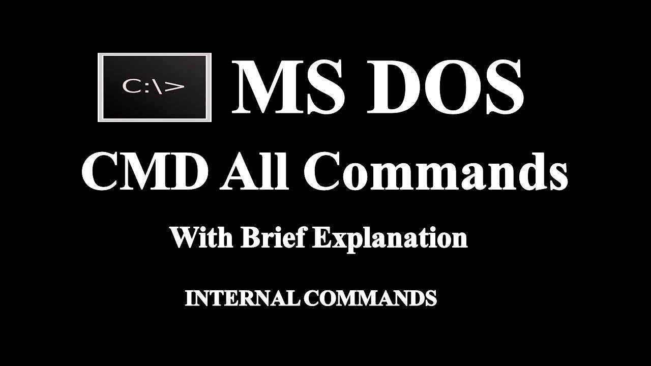 Command Prompt Complete Tutorial || All CMD Commands in Hindi - YouTube