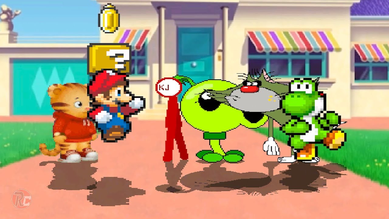 SUPER BETTER MARIO, DANIEL TIGER, & KJ vs JACK, SUPER BETTER YOSHI ...