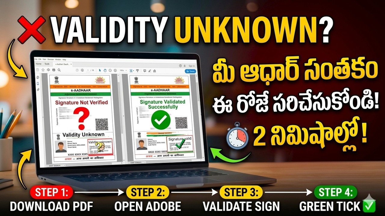 How to Validate Aadhaar Signature Online 2026 Aadhaar Signature Verify ...