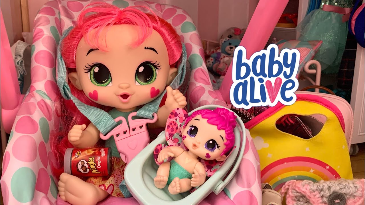 Packing Baby Alive Fairy Diaper bag and Suitcase for Grandma’s House 👵🏻 ...