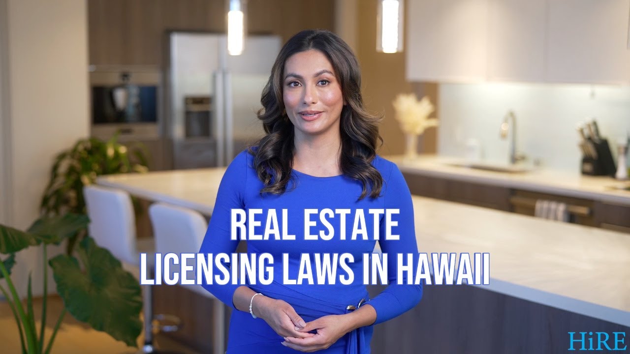 What Are The Real Estate Licensing Laws in Hawaii? - YouTube