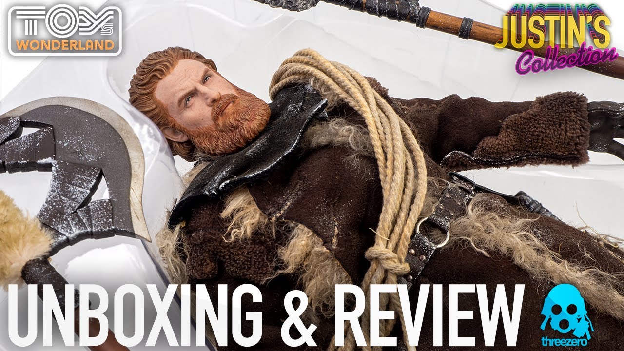 Game of Thrones Tormund Giantsbane Threezero 1/6 Scale Figure Unboxing ...