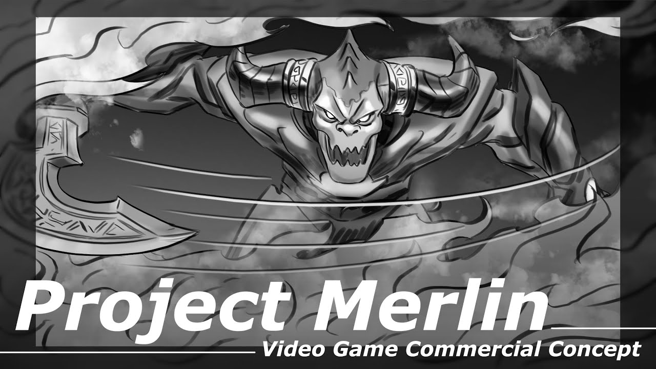 Project Merlin: Video Game Commercial Concept - YouTube