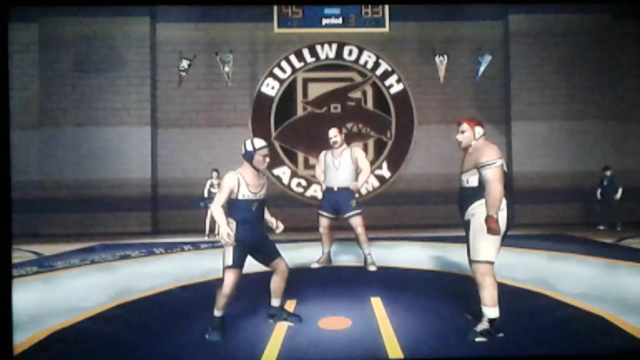 Bully: Scholarship Edition - Gym Class #1: Wrestling Moves (Pass) - YouTube